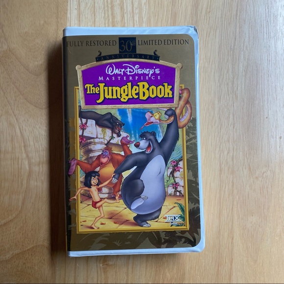 Disney | Other | Disney The Jungle Book Vhs 3th Anniversary Edition ...